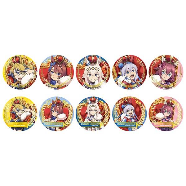 Uma Musume Cinderella Gray: Foiled Badge Collection - CHAMPIONS Ver. (10 Packs Box) [Ensky ...