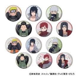 Naruto Shippuden: Badge Collection - Shrunk Down Ver. (12 Packs Box ...