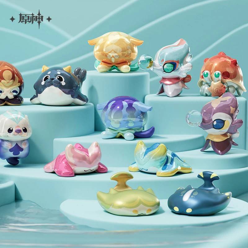 Genshin Impact: Blind Box Mini Figure Collection - Sea Series (12 Packs ...
