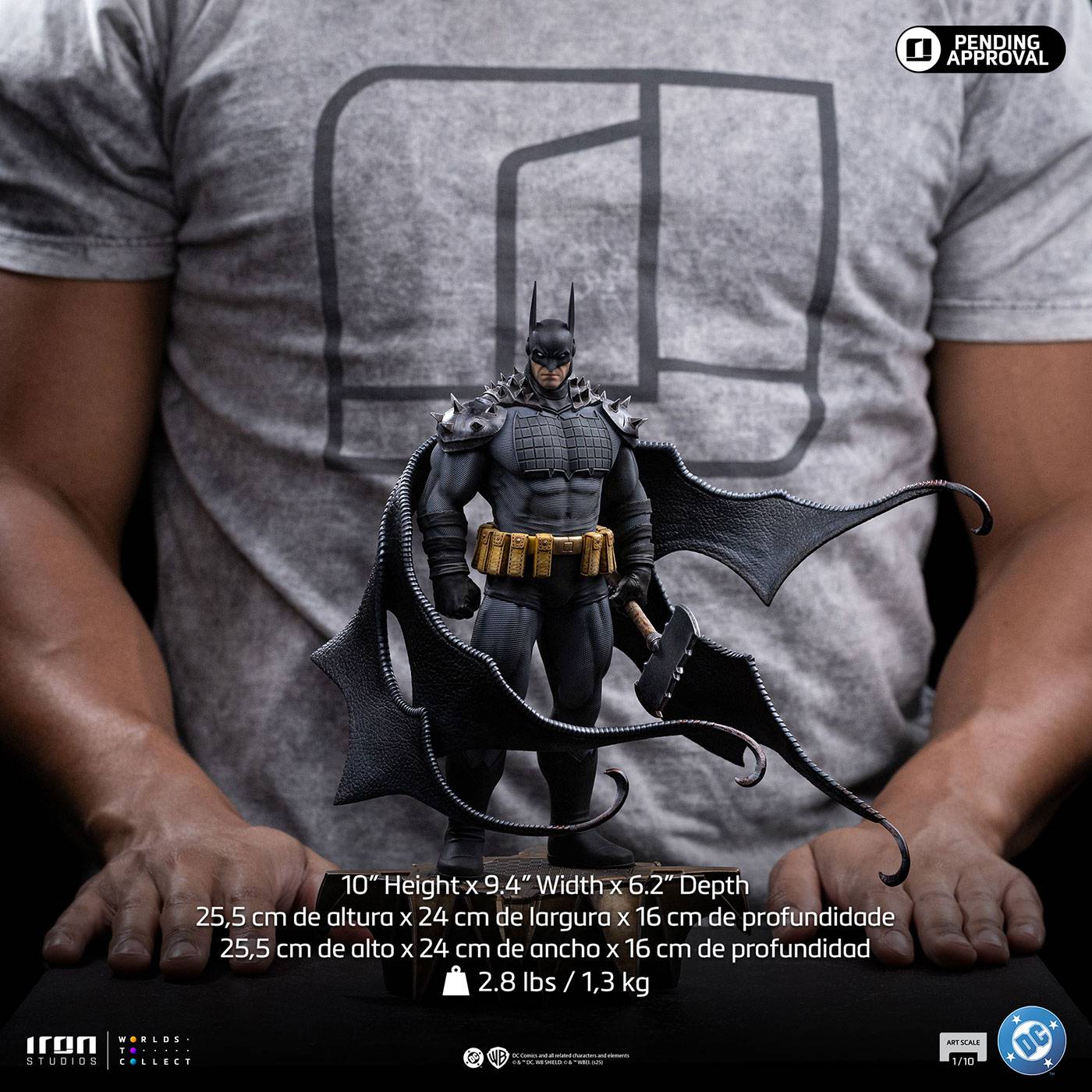 Art Scale: DC Comics - Absolute Batman (Comics Ver.) 1/10 [Iron Studios / Hot Toys] - Nin-Nin ...