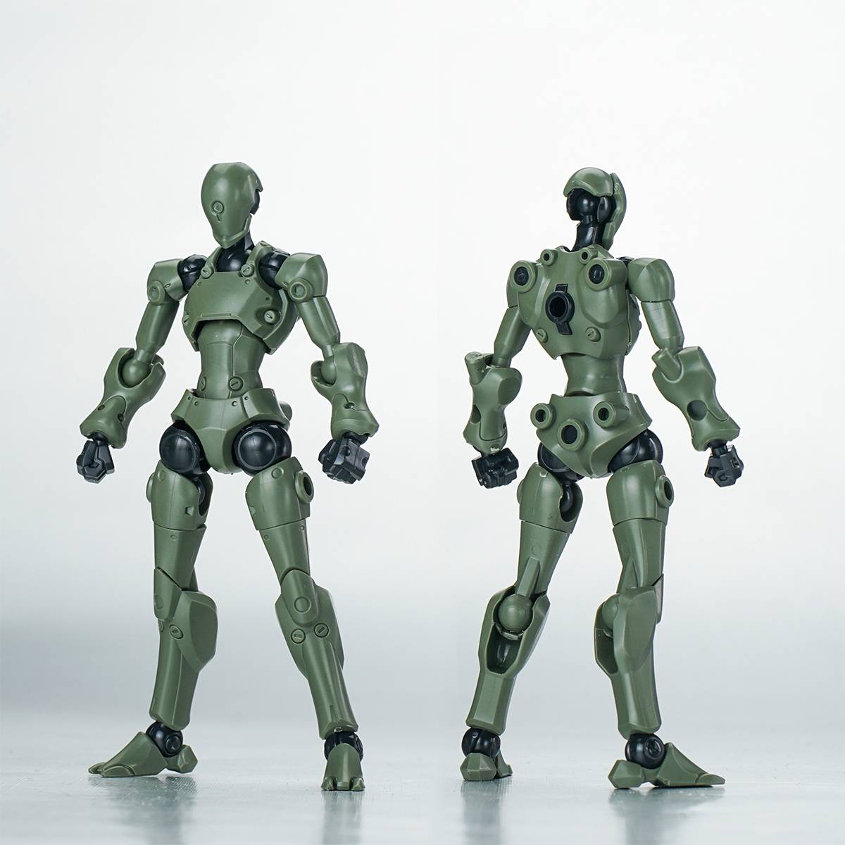 Action Figure 1/18: 3 Min Project - Xenostrike Vol.2 (Green) (Plastic ...