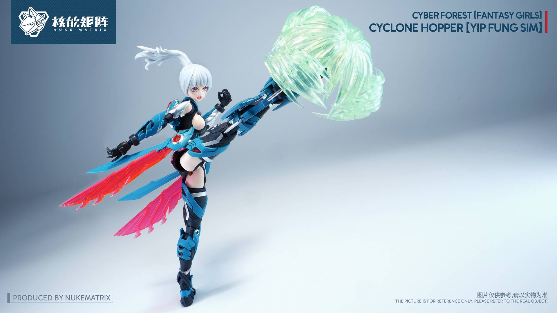 Cyber Forest Fantasy Girls: Yip Fung Sim & Cyclone Hopper 1/12 (With ...
