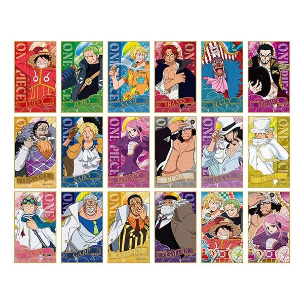 One Piece: Hanafuda Shikishi Collection - Egghead Arc (9 Packs Box ...
