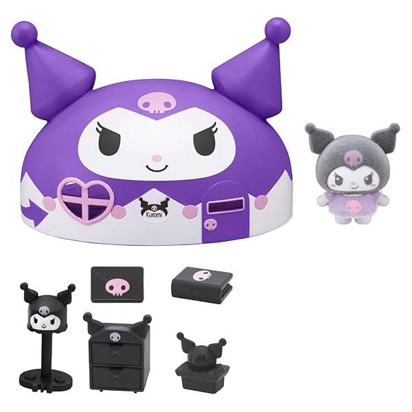 Petit Tomo Sanrio Characters: Kuromi's House - Come to my room [Bandai ...