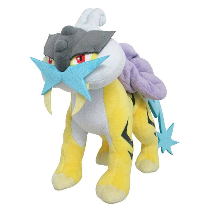 Pokémon ALL STAR COLLECTION: Plush Toy (S) - Raikou (PP62) [SAN-EI ...
