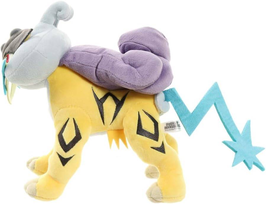 Pokémon ALL STAR COLLECTION: Plush Toy (S) - Raikou (PP62) [SAN-EI ...