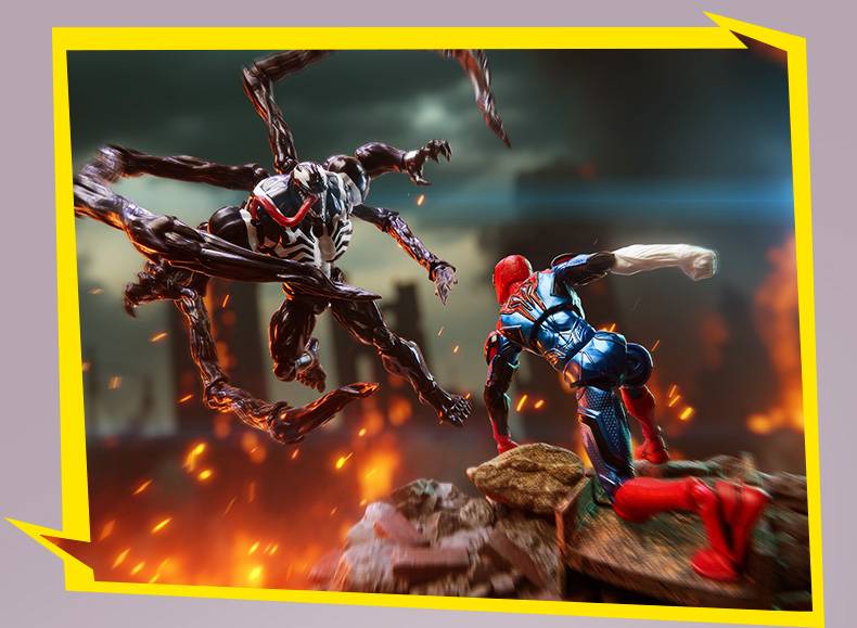 Action Figure: MARVEL Rivals Champion Class - Spider-Man [Blokees ...