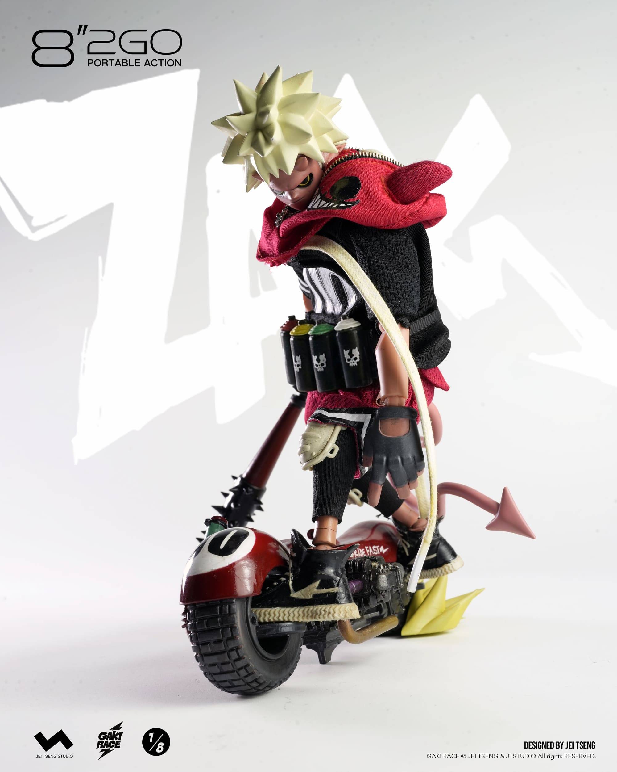 Gaki Race: 8''2GO - Zaiki 1/8 [JTSTUDIO x S14] - Nin-Nin-Game.com