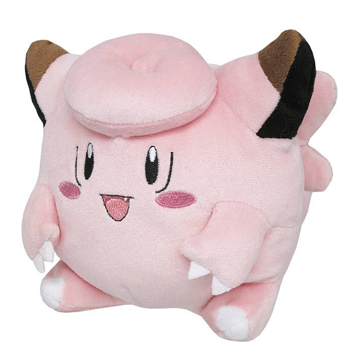 Pokémon ALL STAR COLLECTION: Plush Toy (S) - Clefairy (PP21) [SAN-EI ...