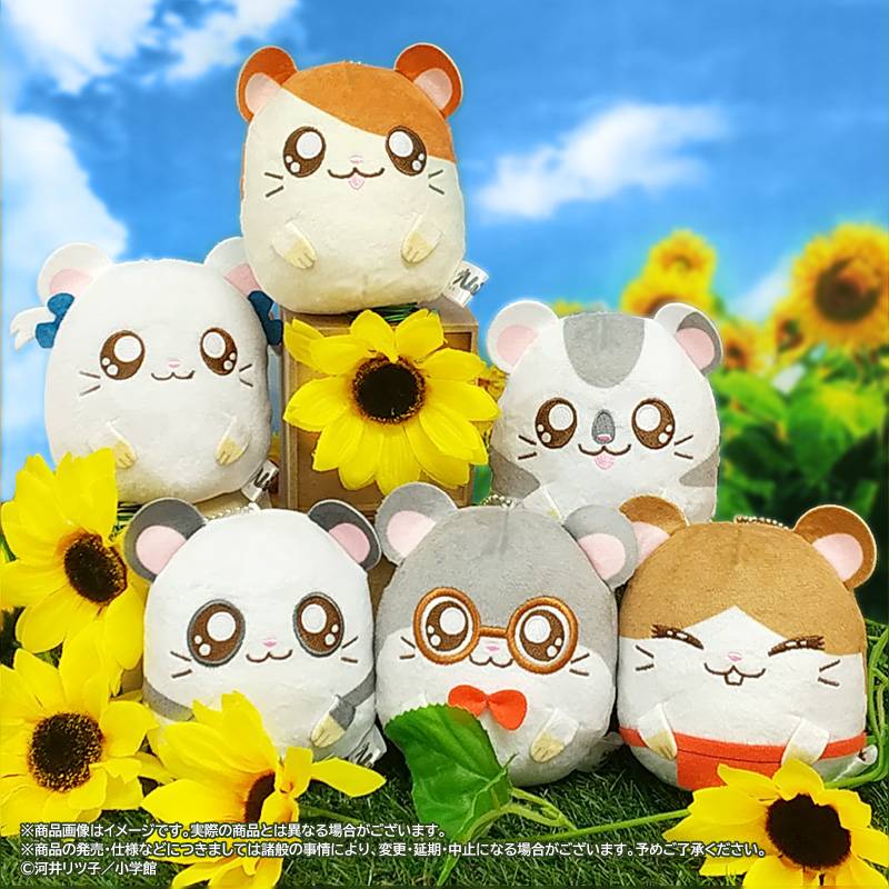Hamtaro: Puchi Mochi Plush Mascot Collection (6 Packs Box) (Reissue ...