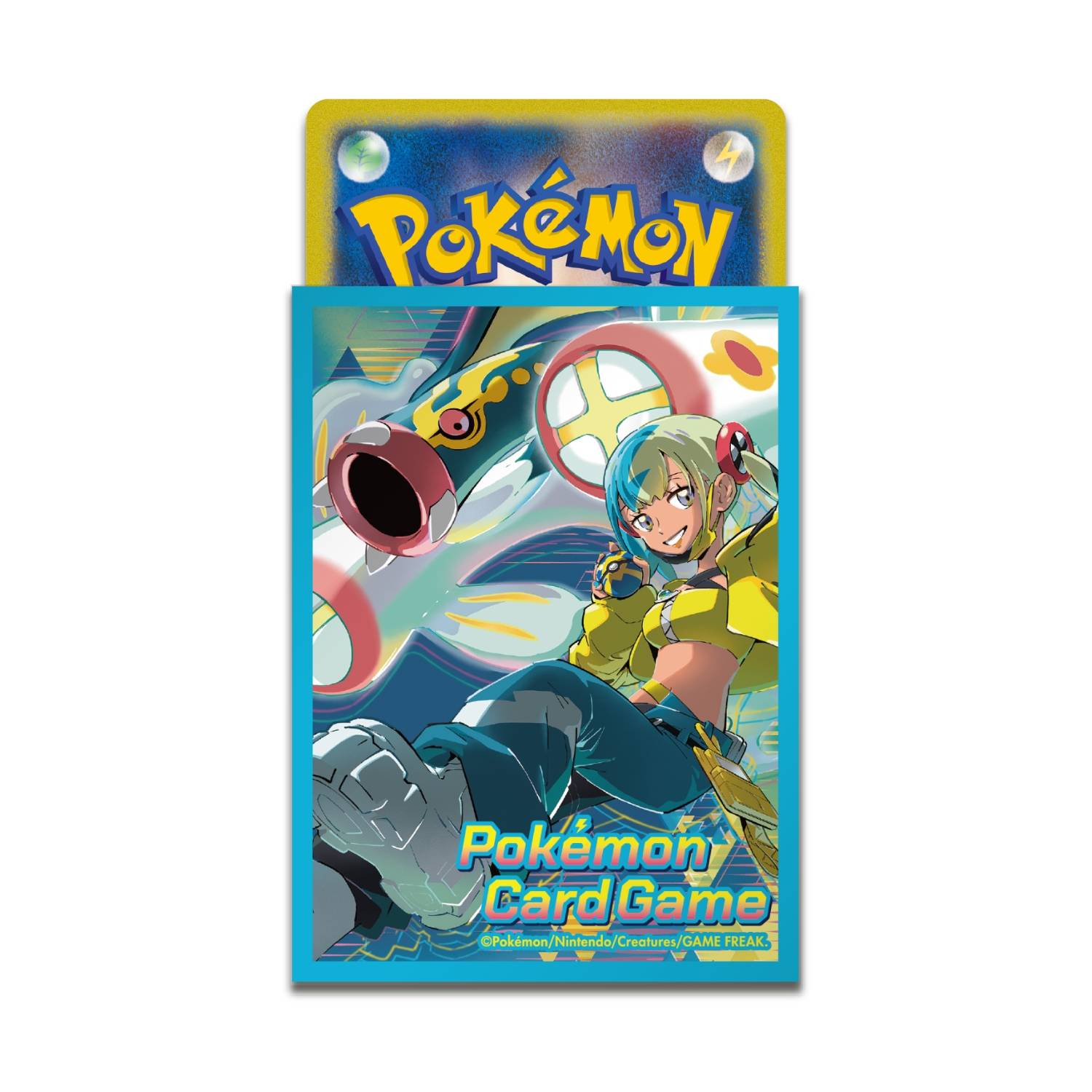 Pokémon Card Game: Deck Shield - Canari & Mega Eelektross (64 Sleeves ...