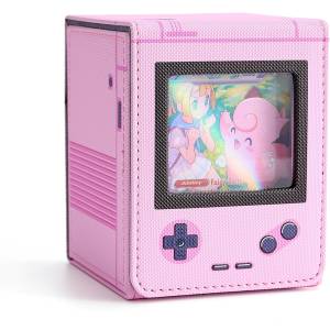 Trading Card Leather Deck Case - Game Boy Style (Pink) [Venssu] - Nin ...