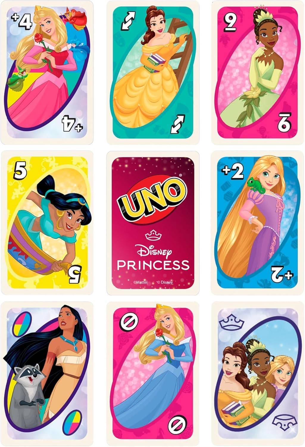 UNO Card Game: Disney Princess [Mattel] - Nin-Nin-Game.com