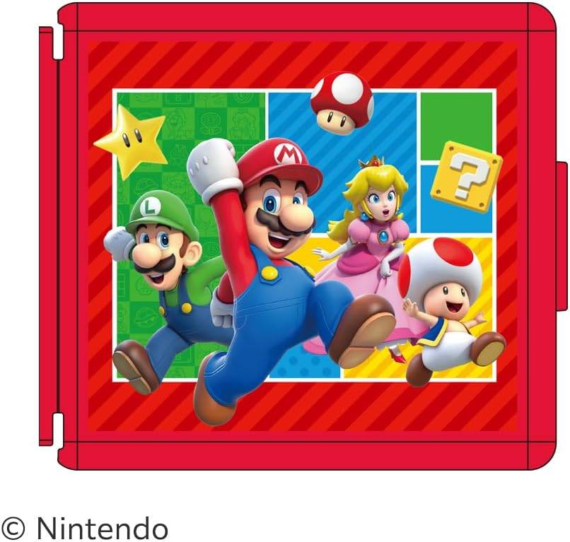 Nintendo Switch 2: Super Mario Card Case - 24 Card Pockets [Max Games ...