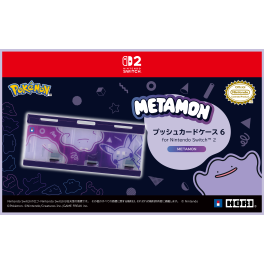 Nintendo Switch 2: Pokémon Ditto - Push Card Case - 6 Card Pockets ...