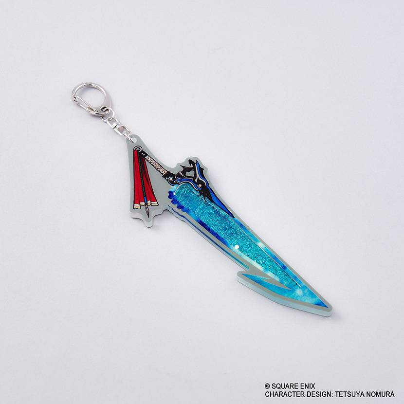 Final Fantasy X: Tidus' Brotherhood Glitter Keychain [Square Enix ...