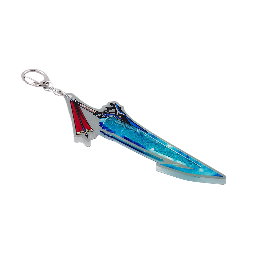 Final Fantasy X: Tidus' Brotherhood Glitter Keychain [Square Enix ...