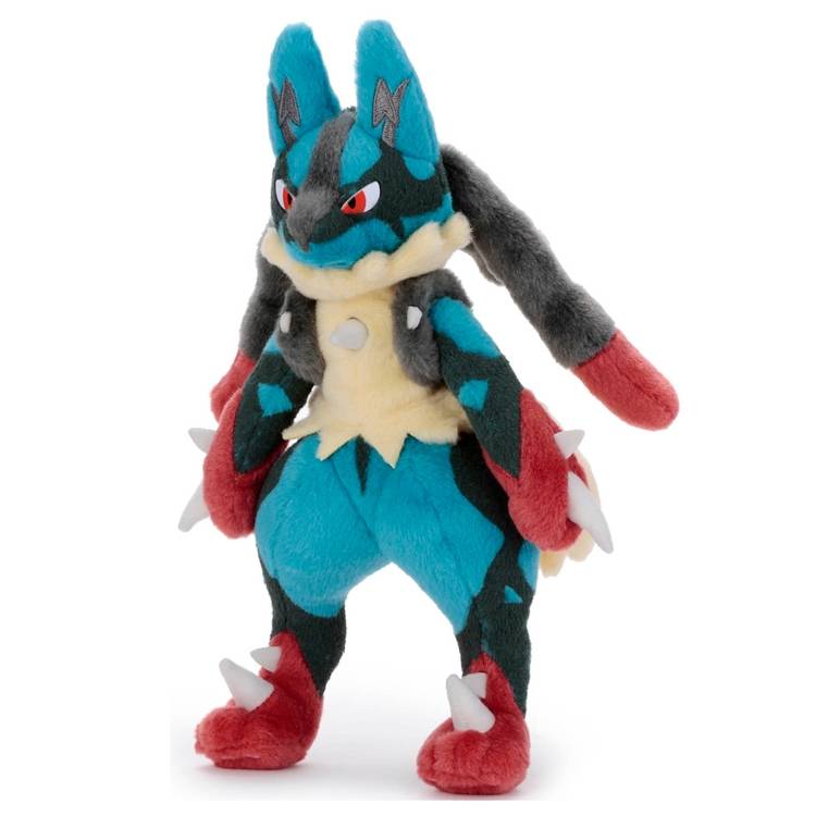 Pokémon: Mega Lucario - I Choose You! Plush Toy [The Pokémon Company ...