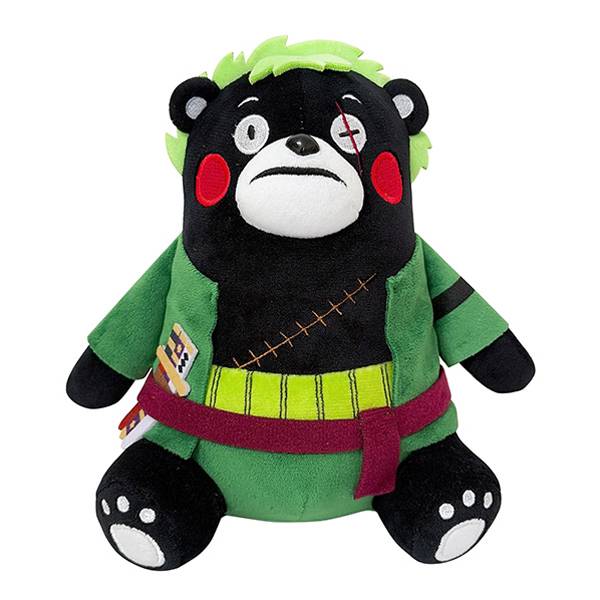 One Piece x Kumamon: Roronoa Zoro - Sitting Plush Toy (Limited Edition ...