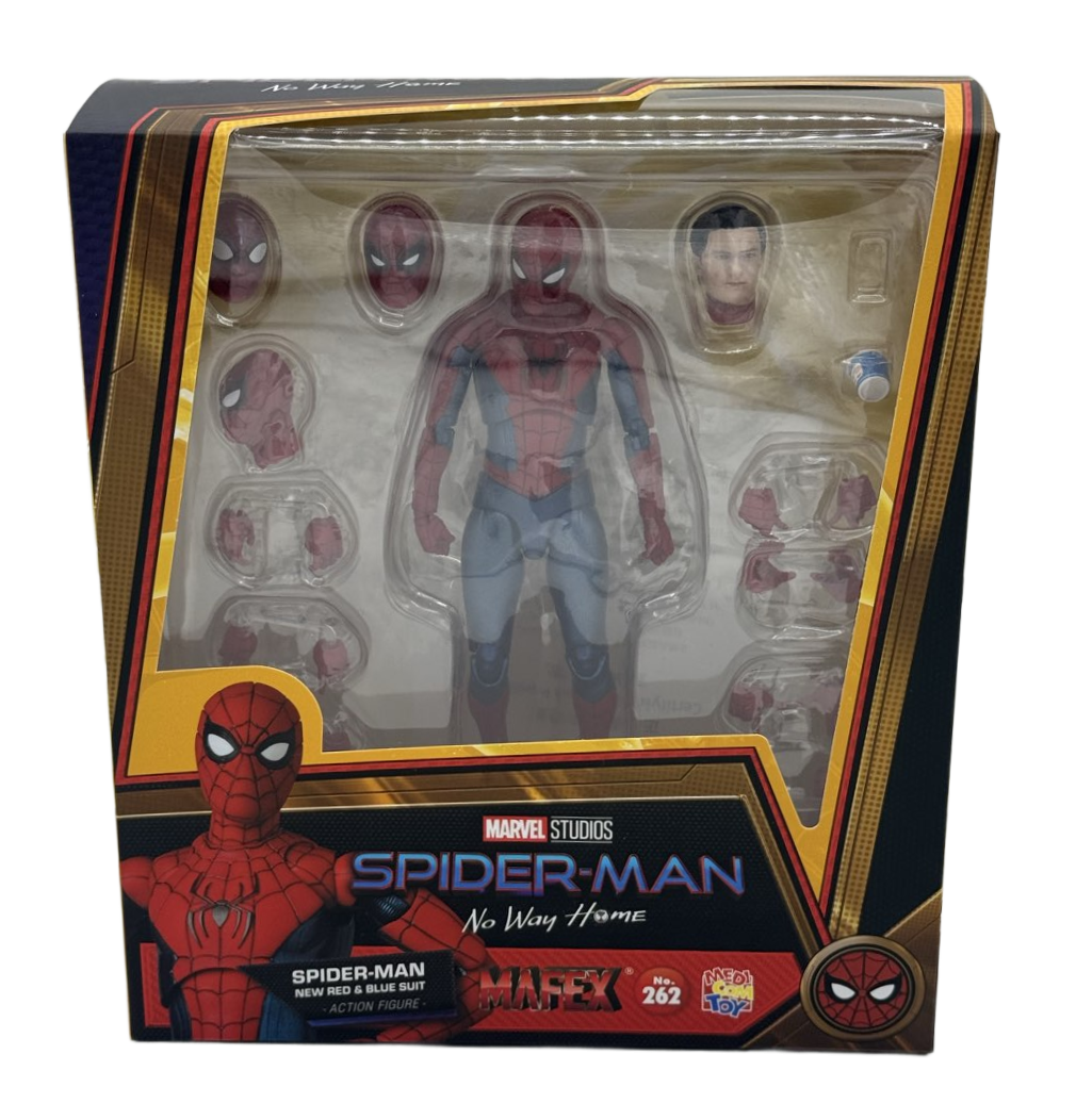[Used] MAFEX (No.262): Spider-Man - New Red & Blue Suit [Medicom Toy ...