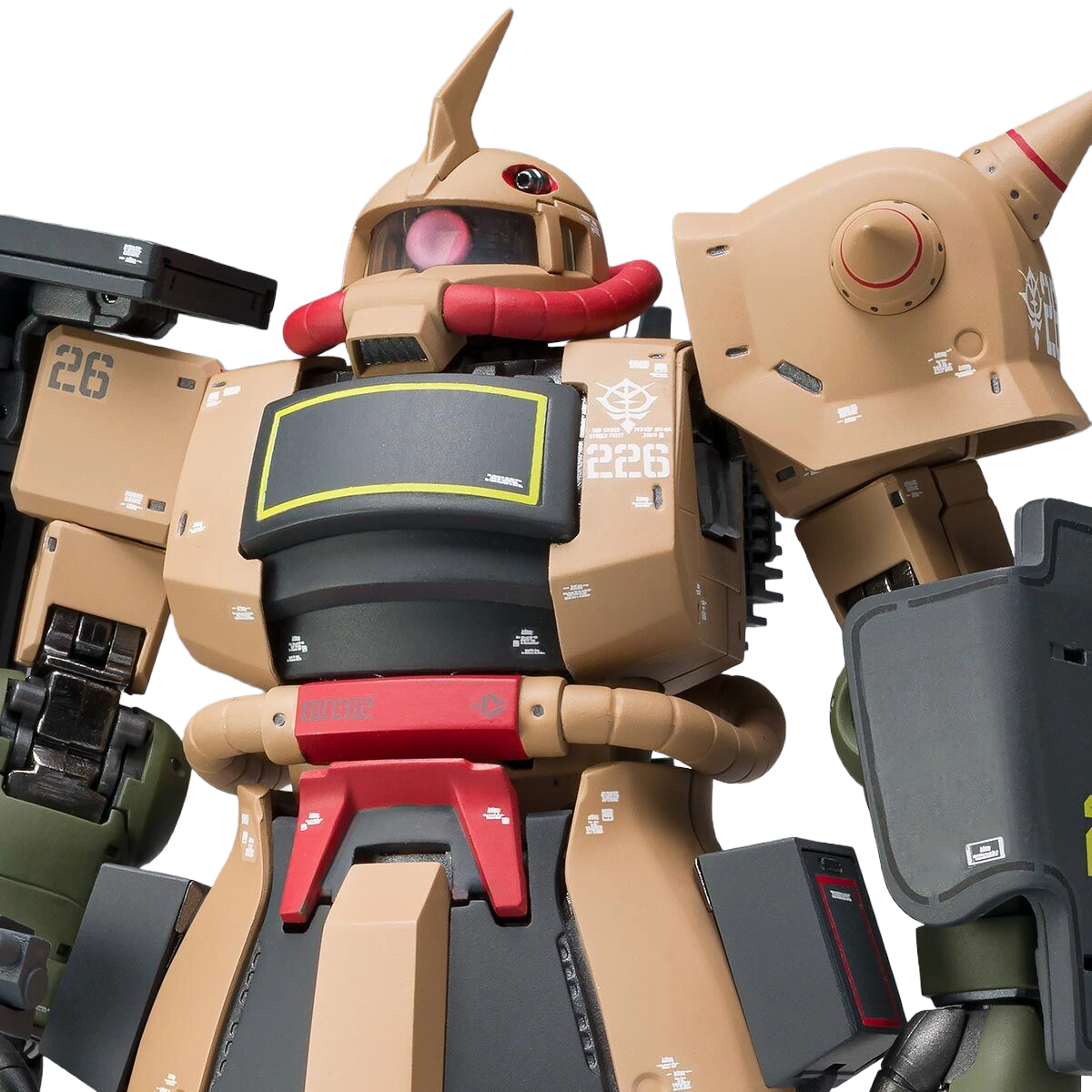 Mobile Suit Gundam MSV: MS-06D Zaku Desert Type - Gundam Figuration ...