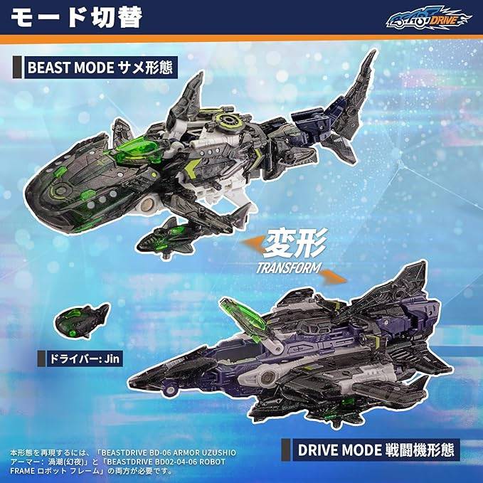 BEASTBOX: Armor Uzushio - Night Illusion Ver. BEASTDRIVE BD-06 [52Toys ...